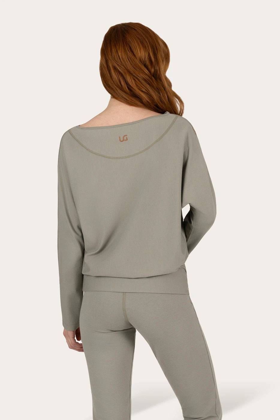 Budhi Dry-Fit Yoga Longsleeve | Smokey Quartz | Urban Goddess – Urban ...