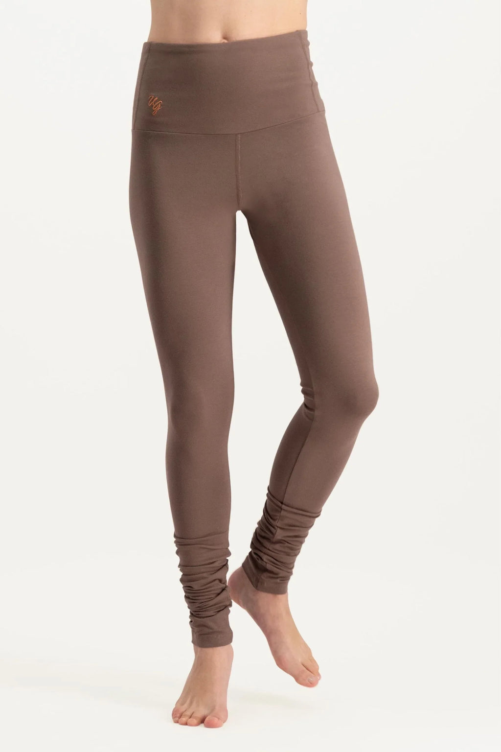 Gaia Slim-fit Yoga Legging - Clay %%page%% %%sep%% %%sitename%% – Urban ...