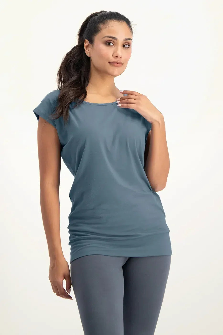 Bamboe Yoga Shirt Asana | Mirage | Urban Goddess yoga wear – Urban ...